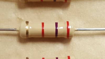 Lot of 2900 RCD Part # CF200S-2K7 RESISTOR 2.7K OHM 5% 2W AXIAL | eBay