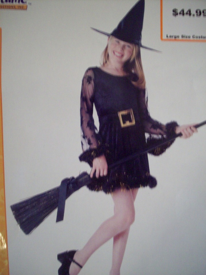 Halloween Costume GYPSY'S SPELL Girls Tweens L 12-14 Fortune Teller ...