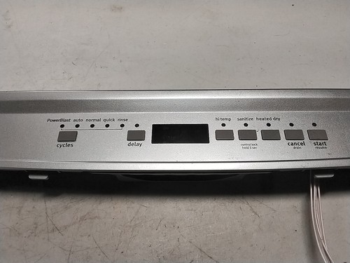 Dishwasher Touch CONTROL PANEL W10562079 W10562070 W10562071 W10562073 ...