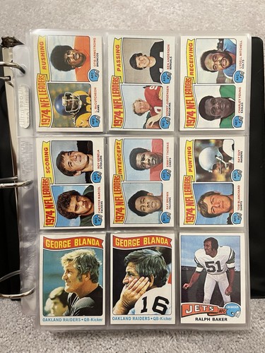 1975 Topps Football Complete Set 1-528 NM-MT+ High Grade Hand Collated ...