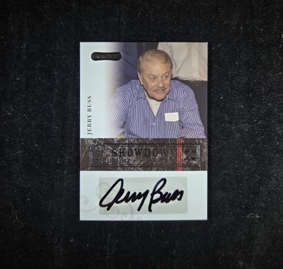 2006 Razor Poker - Showdown Signatures Autograph Card - Jerry Buss | eBay