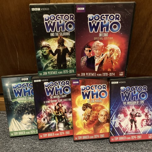 BBC Doctor Who DVD Collection - Jon Pertwee & Tom Baker | eBay