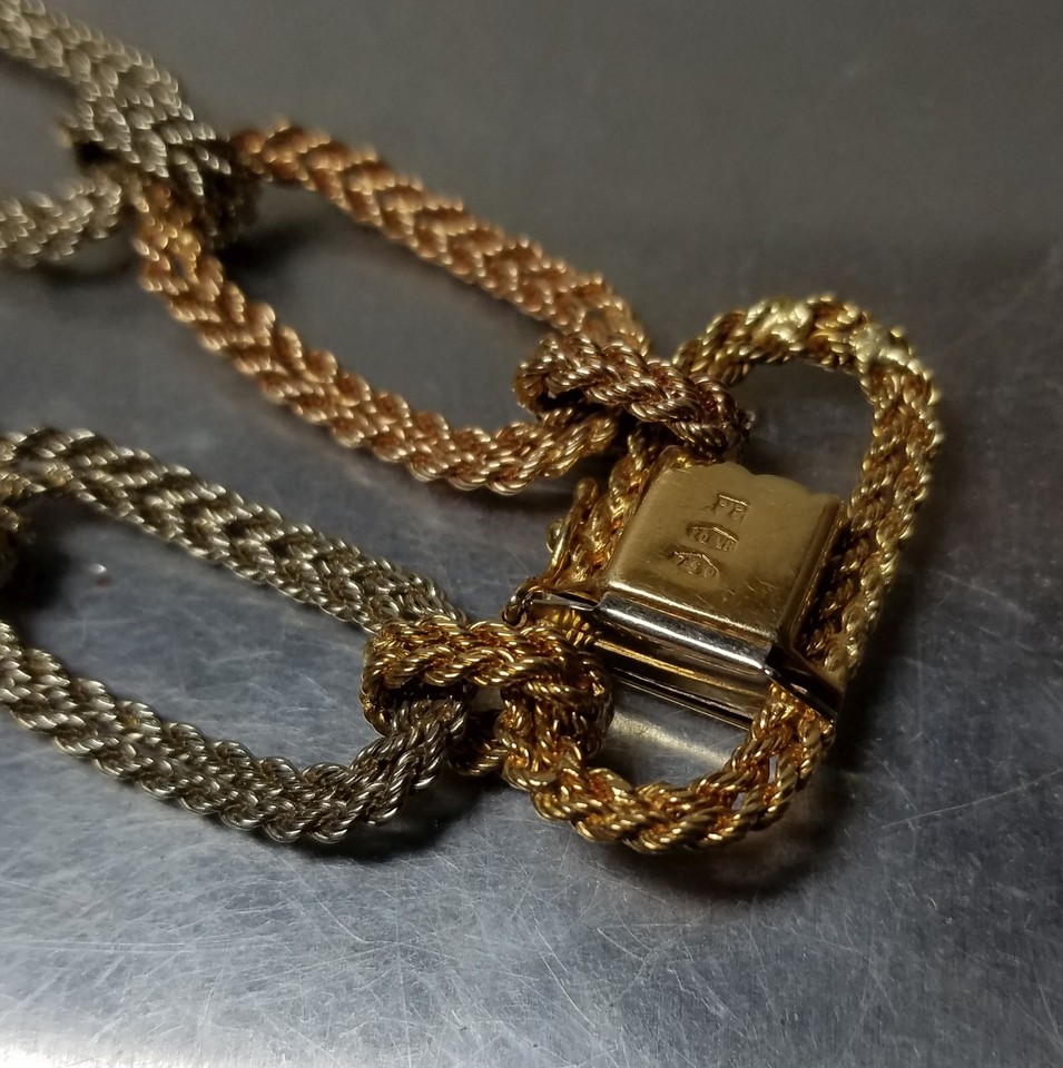 SOLID 18K GOLD Scrap/Use Jewelry Bracelet ~ 25.26 GRAMS | eBay