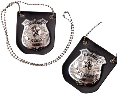 Policeman Badge Large Velcro Community Safety Officer Badge Police