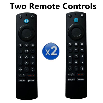 2PCS Voice Replace Remote Control For Amazon Alexa Fire TV G25N8L ...