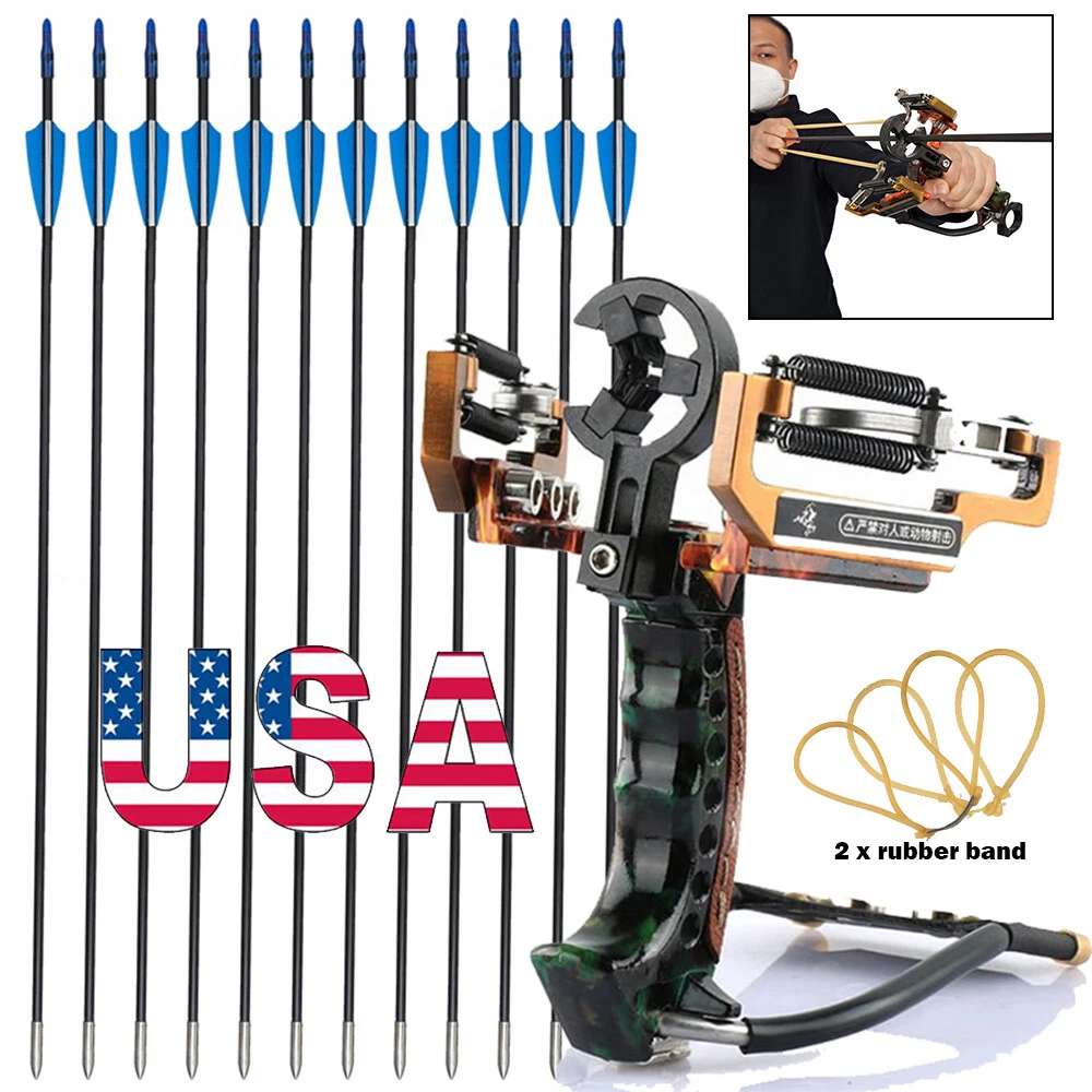 Hunting Slingshot Piaoyu Multifunctional With Arrows & Laser - Outdoor ...