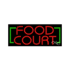 NEW “FOOD COURT" 27x11 BORDER SOLID & ANIMATED LED SIGN W/CUSTOM ...