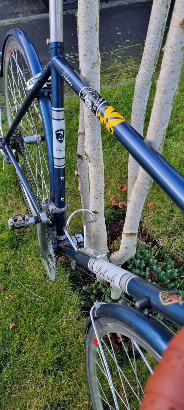 Raleigh Clubman Mens Road Bike Retro Classic Touring Reynolds 520 ...