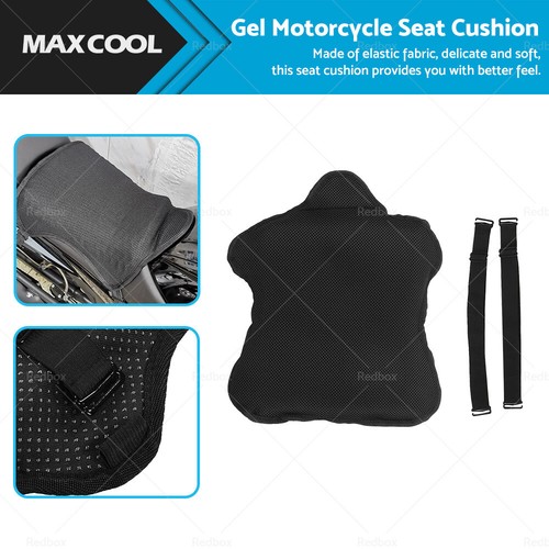 Motorcycle Comfort Gel Seat Cushion Universal Air Motorbike Pillow Pad ...