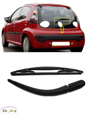 FOR CITROEN C1 2005 - 2012 WINDSCREEN BACK WINDOW REAR WIPER ARM ...