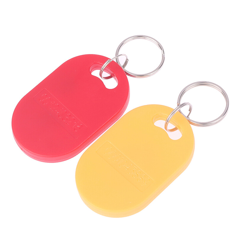 IC+ID Rewritable Composite Key Tags Keyfob RFID T5577 Changeable ...