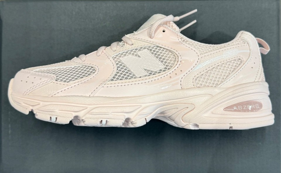 New Balance 530 Pink Sugar,Triple Pink,Silver Youth GS 4Y-7Y Fit Women ...