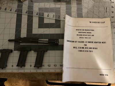 22lr Conversion Kit M261 US Military , 3, 10 Round Magazine Adapters | eBay