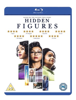 Hidden Figures (Blu-ray) Mahershala Ali Jim Parsons Kevin Costner Glen ...