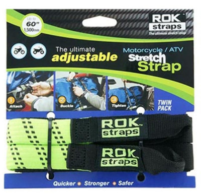Rok Straps Adjustable Motorcycle/ATV Stretch Strap Twin Pack 60" length ...