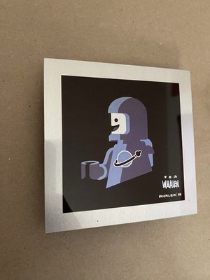Tom Whalen Space’d Benny Spaceman The Lego Movie 1/1 Metal Art Print ...