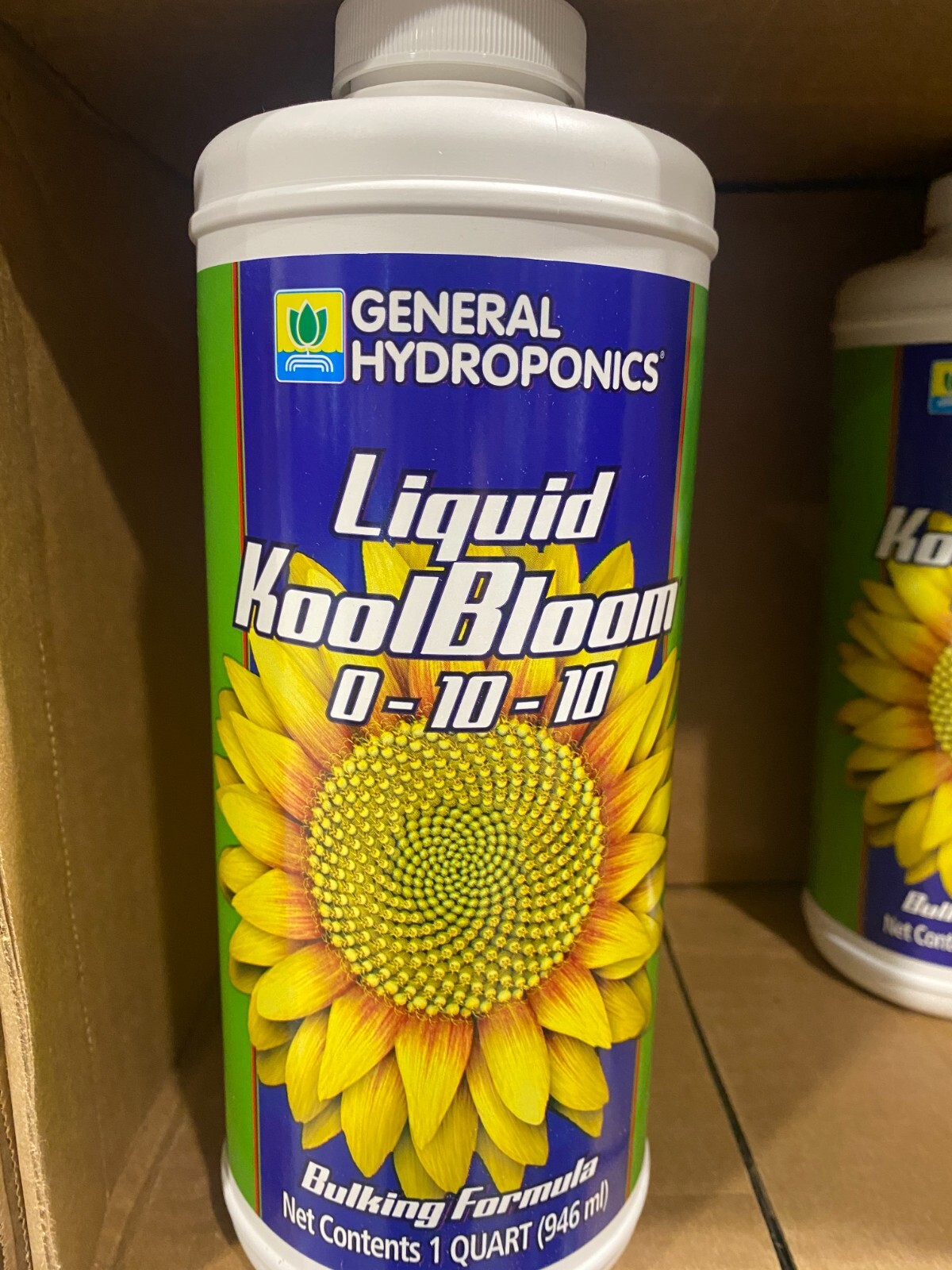 General Hydroponics Liquid KoolBloom 1 Quart - gh nutrient 793094014526 ...