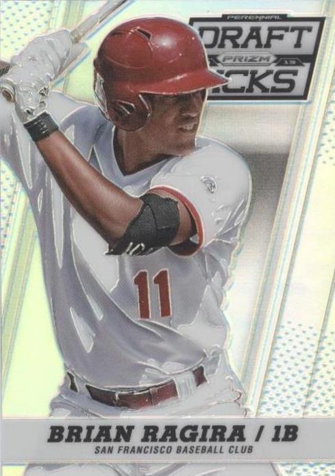 2013 Panini Prizm Perennial Draft Picks - Brian Ragira #81 Silver Prizm ...