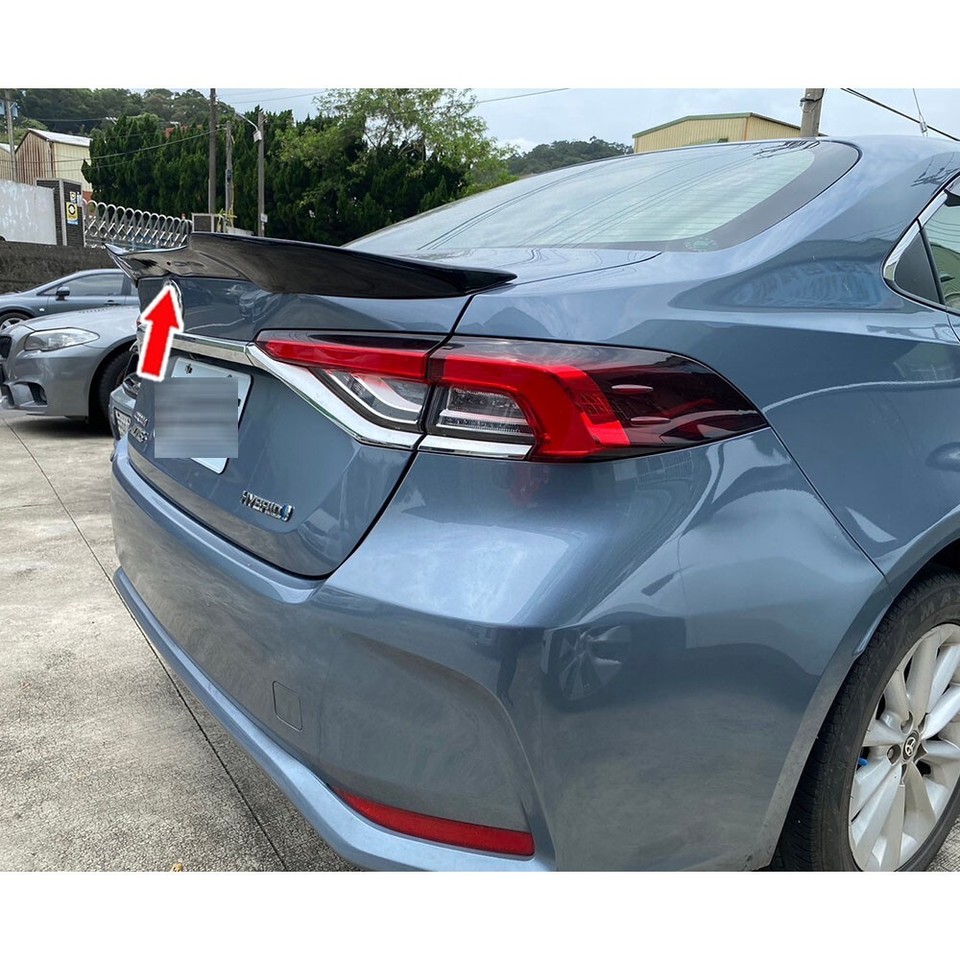 Fit For Toyota Corolla Altis 12th Sedan M4 Look Rear Trunk Spoiler ...