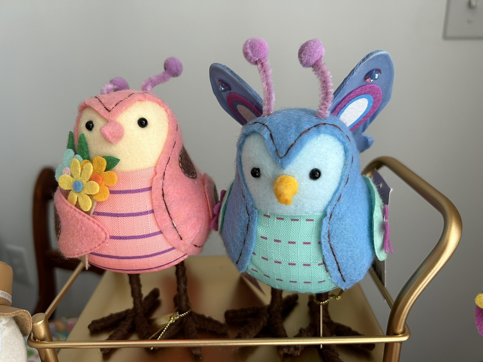 Target Spritz Easter Spring 2024 Fabric Birds Felt Duos Bunny Lot 16 ...