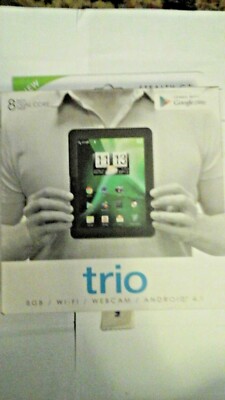 Trio Stealth G2-8 Google 8GB ,android 4.1.x jelly bean,black,8in.tablet ...