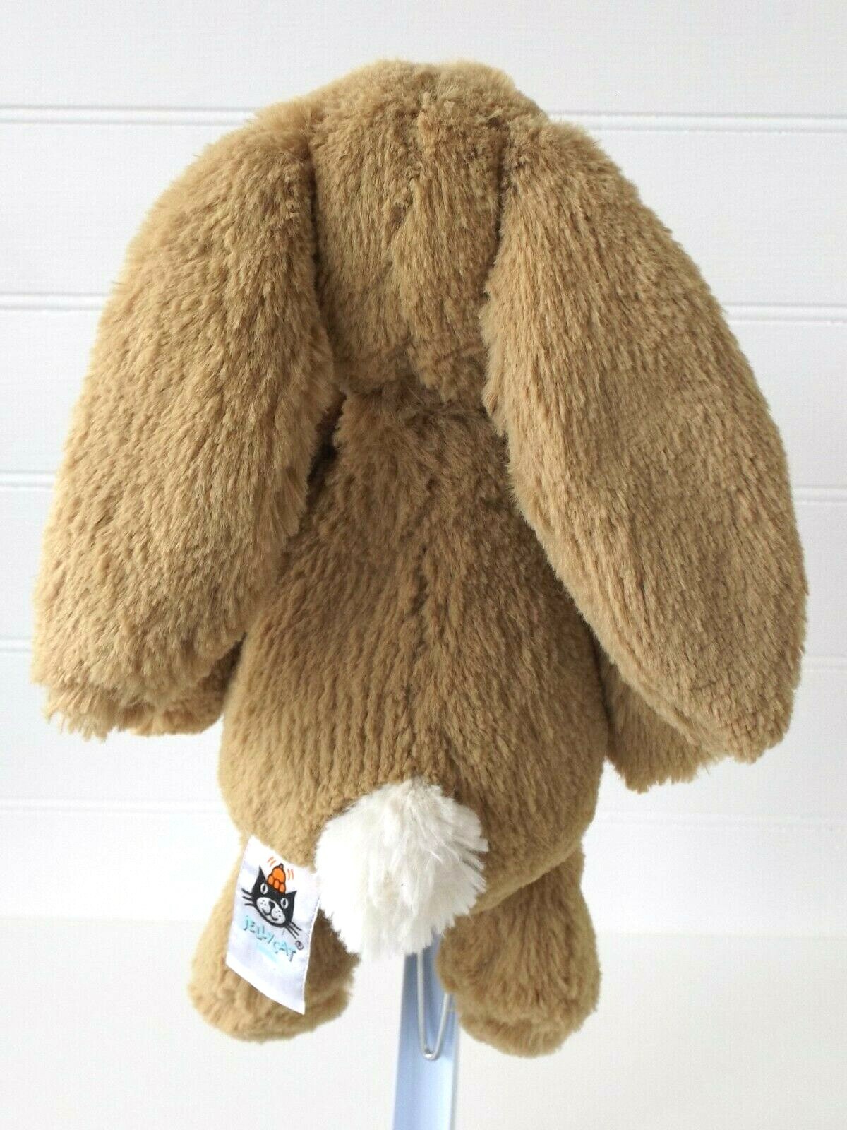 Jellycat – Bashful Wriggle Bunny – Soft Brown & Cream Rabbit – Medium ...