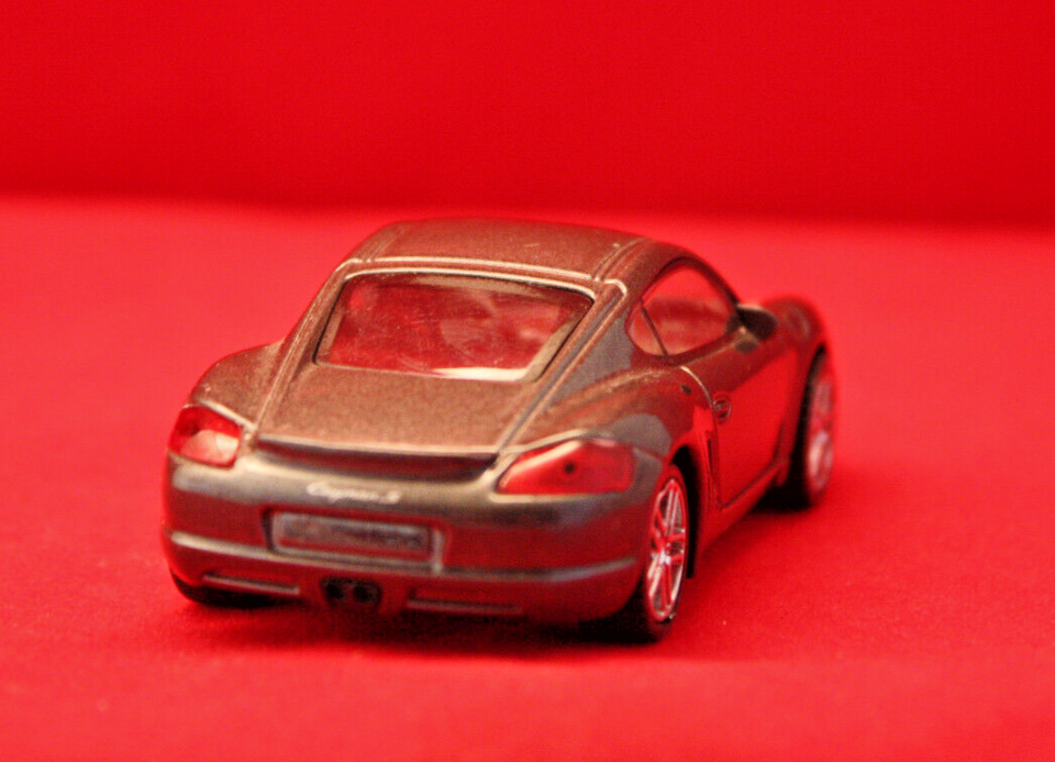 Modellauto/ Porsche Cayman S / grau Metallic /Top Mark/ Die Cast ...