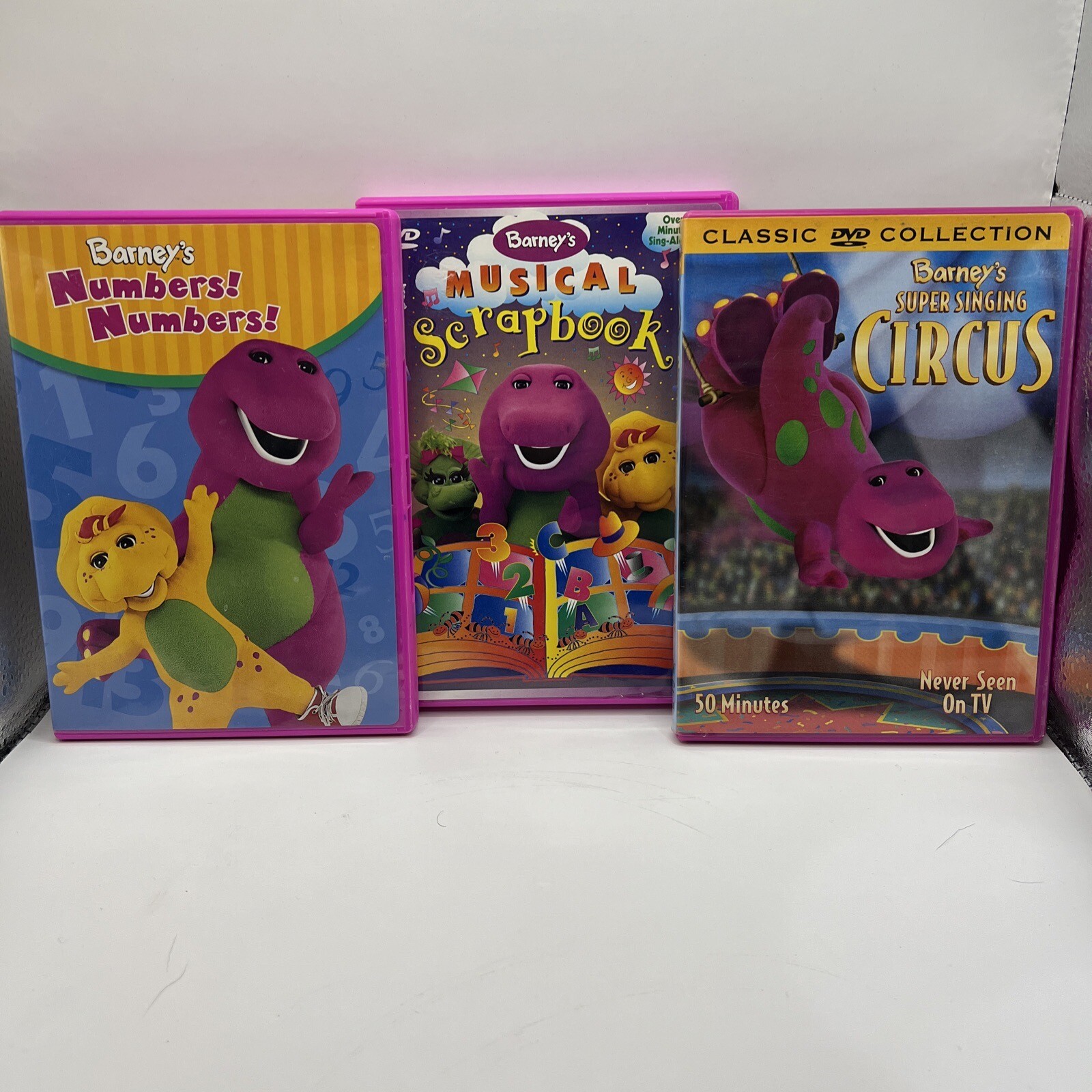 Barney's Musical Scrapbook + Numbers Numbers | Grelly USA