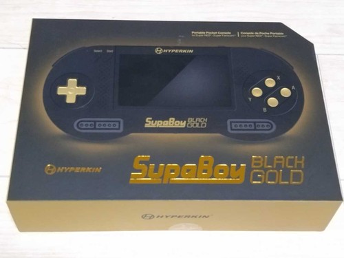 Supa Boy Black Gold Hypakin SFC Portable Compatible Machine Super ...