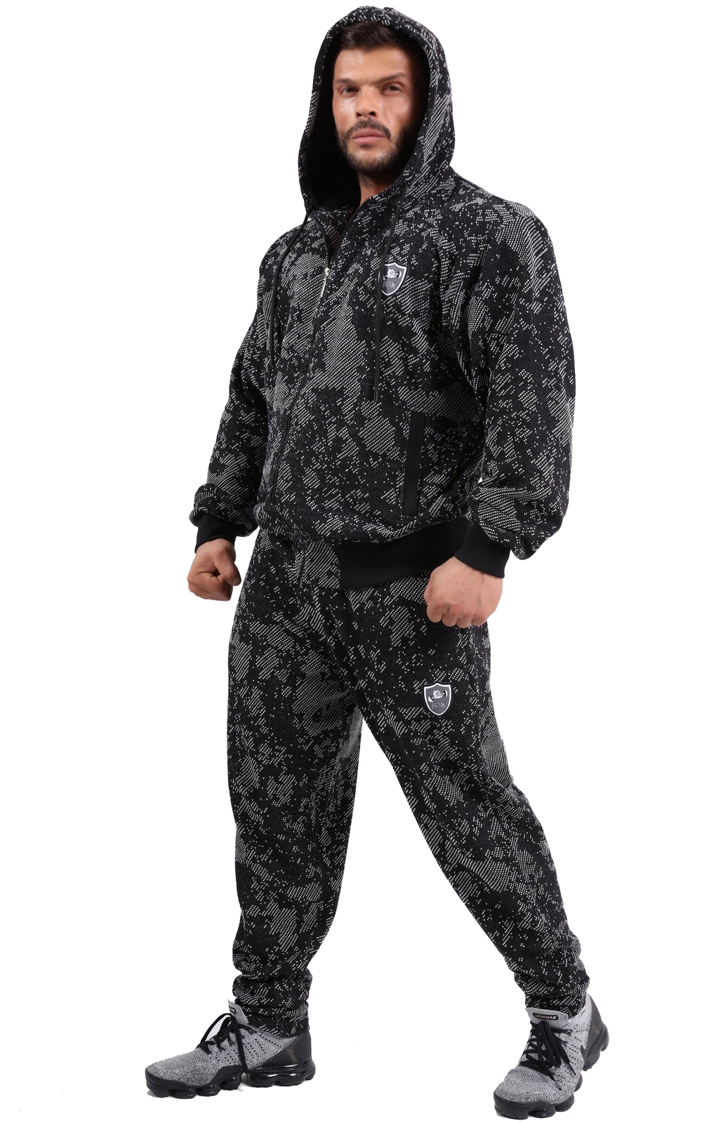 BGSM EXTREME SPORTSWEAR Bodybuilding Sweatshirt Jacket Hoody 3628 | eBay