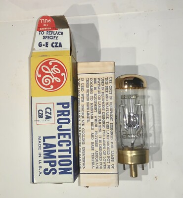 GE General Electric Projection Lamp CZA CZB Unused NOS | eBay