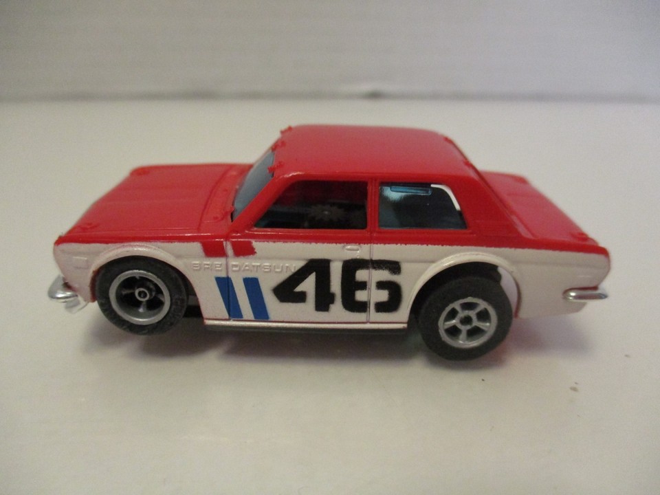 Vintage Aurora AFX Slot Car - #1776 BRE-DATSUN 510 TRANS AM (Red/White ...