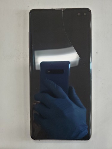 Samsung Galaxy S10+ Plus 1TB G975U Prism White Verizon Only, For Parts ...