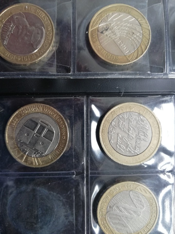 £2 Pound collection, some Rare. | eBay UK