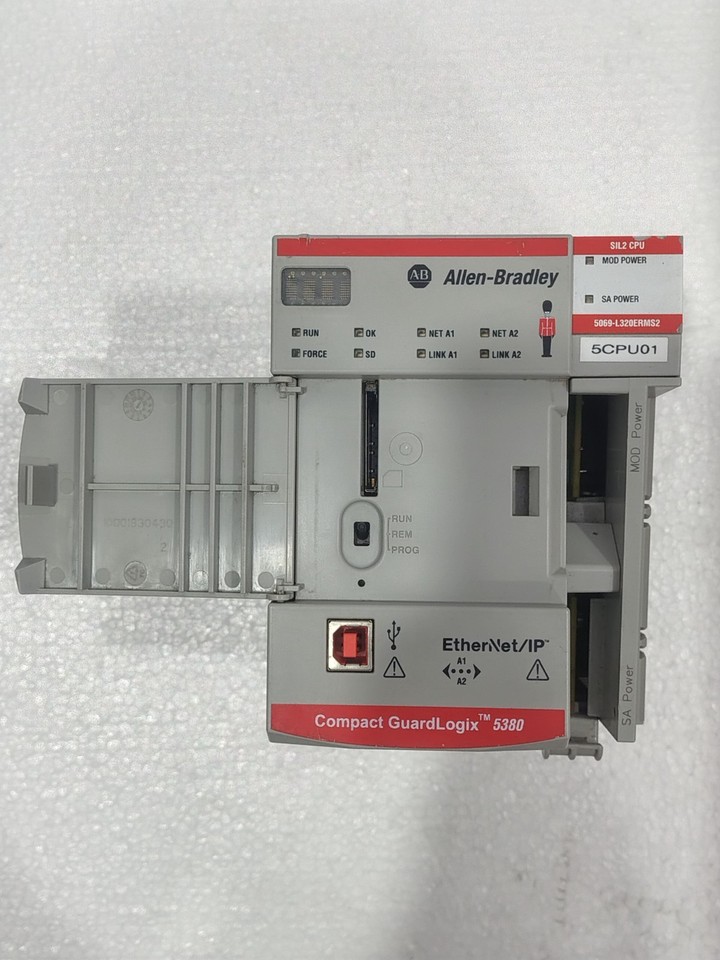 Allen-Bradley 5069-L320ERMS2K/B Compact GuardLogix 5380 Controller Not ...