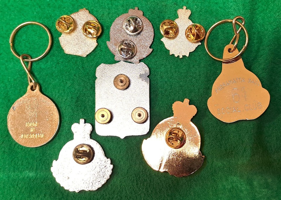 Eight mixed government lapel badges and key fobs. | eBay Australia