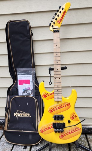 Only 75 MADE! Kramer The 84 Hot Dogger Guitar Sweetwater Exclusive Hot ...