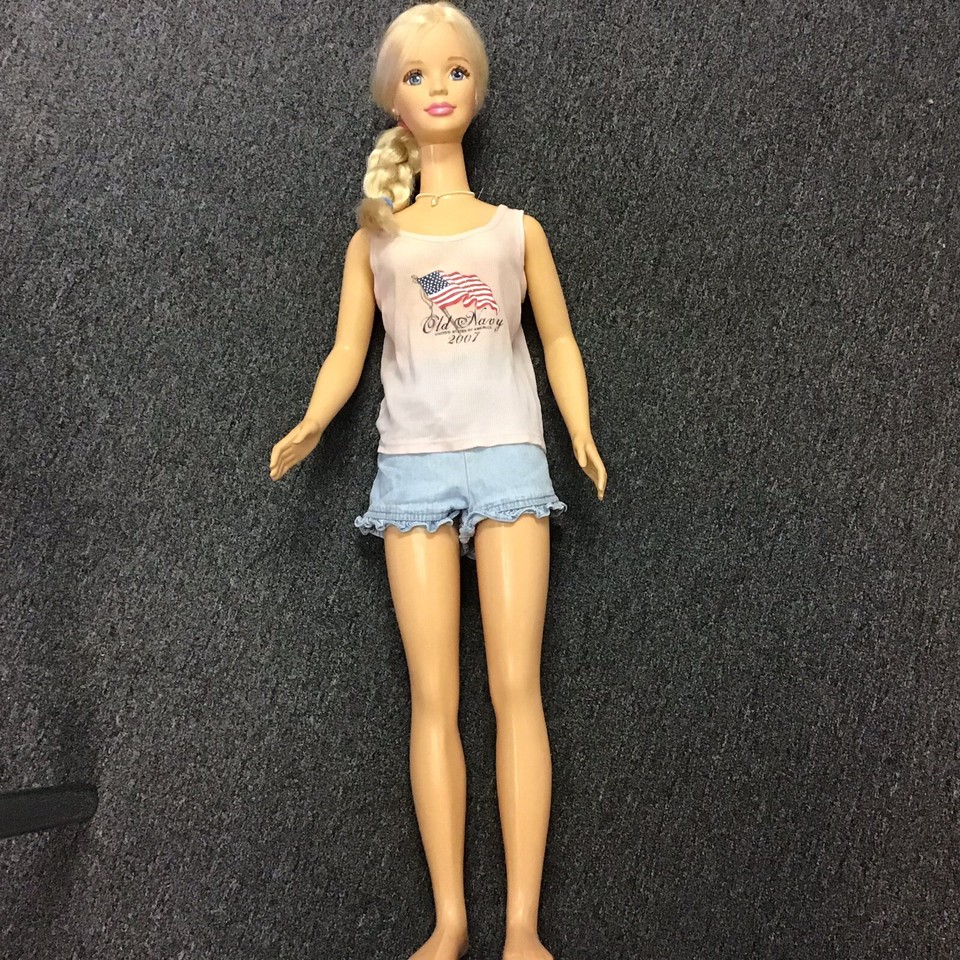 MY LIFE SIZE BARBIE DOLL XLARGE 95CM 38" 1992 RETRO VINTAGE COLLECTIBLE ...