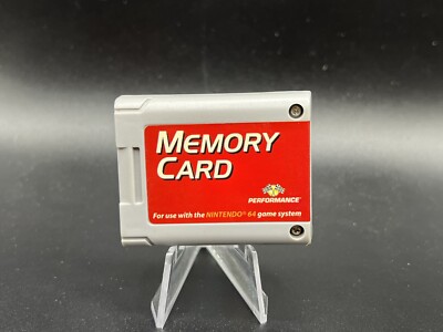 Performance Memory Card Plus for Nintendo 64 N64 Tested | eBay