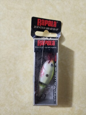 RAPALA JOINTED SHAD RAP JSR-4 BCSD BLEEDING CHARTREUSE SHINER NIB | eBay