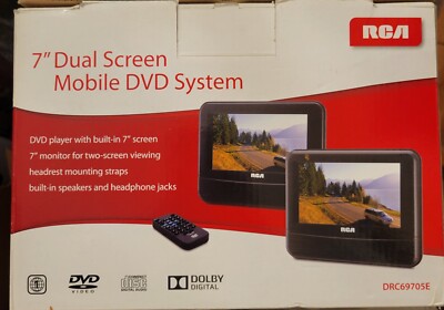 RCA DRC69702 Portable DVD Player (7") 62118697022| eBay