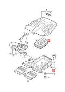 Genuine AUDI VW Audi Q8 Q7 Touareg air filter 4M0133843C | eBay