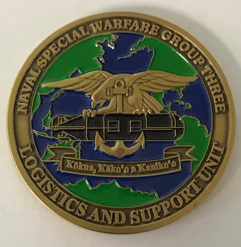 USN SEAL Naval Special Warfare Group 3 NSW3 LOGSU-3 Logistics & Support ...