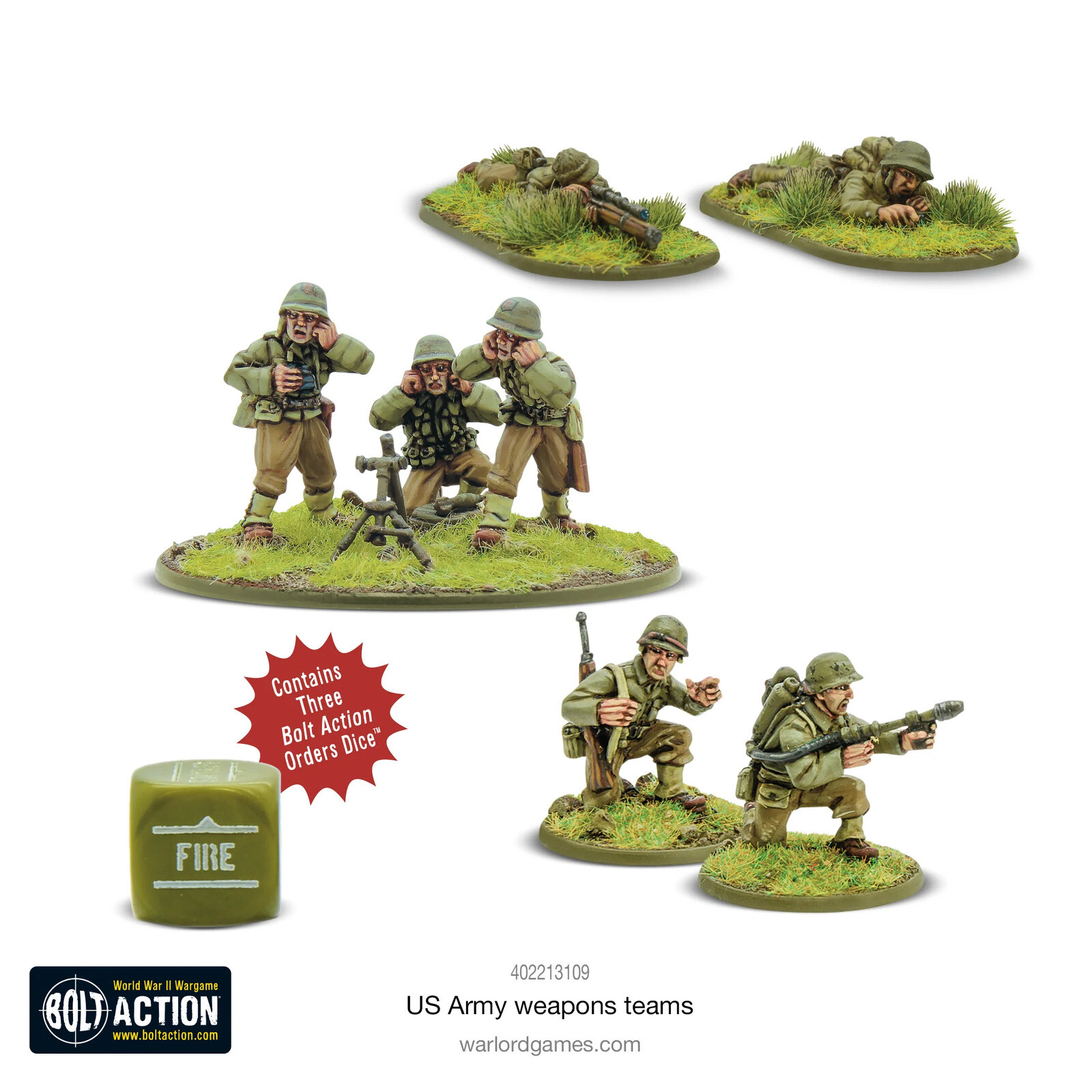 Bolt Action US Army Weapons Teams - Free Postage! | eBay