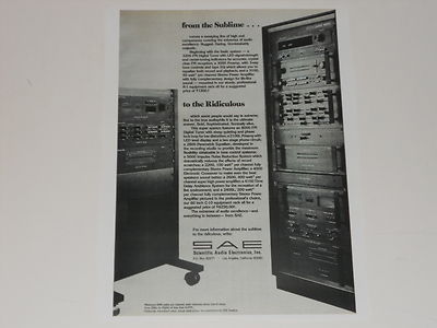 SAE 1978 Ad, 2200 amp, 3000 Pre, 3200 Tuner, 2100L, 2800 EQ, 2600 Amp ...