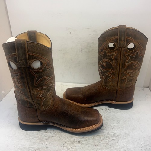 Smoky Mountain Men's Bandera Cowboy Western Boot 4209 Brown Leather ...