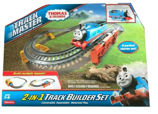 Fisher-Price Thomas & Friends CDB57 TrackMaster 2-in-1 Track Builder ...