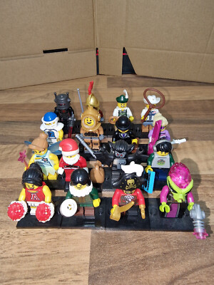LEGO Minifigures Series 8 Complete Full Set Of 16, Conquistador, Evil ...