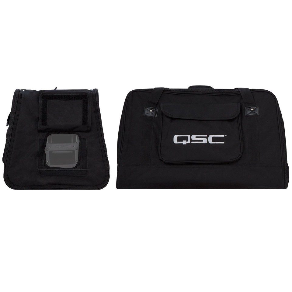 QSC Heavy-Duty Padded Tote DJ Equipment Single Carrying Bag Case fits ...