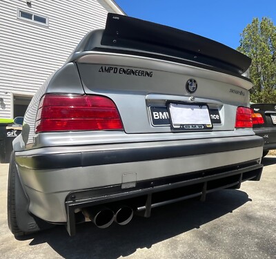 BMW E36 E46 gurney flap for LTW GT2 spoiler or universal and adjustable ...